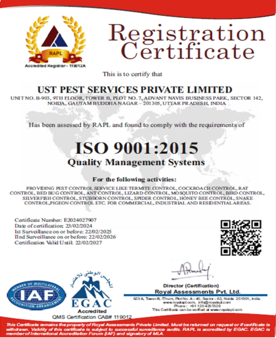 UST PEST